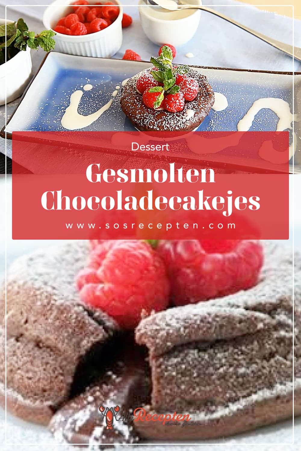 Gesmolten chocoladecakejes - Sos Recepten