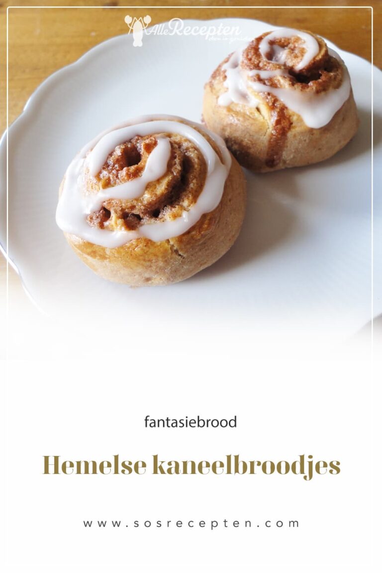 Hemelse kaneelbroodjes - Sos Recepten