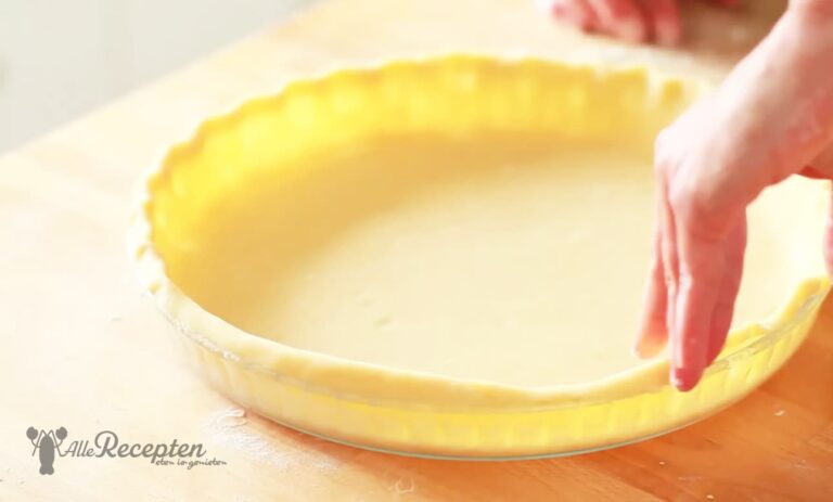 Taartbodem voor zoete taarten - Sos Recepten