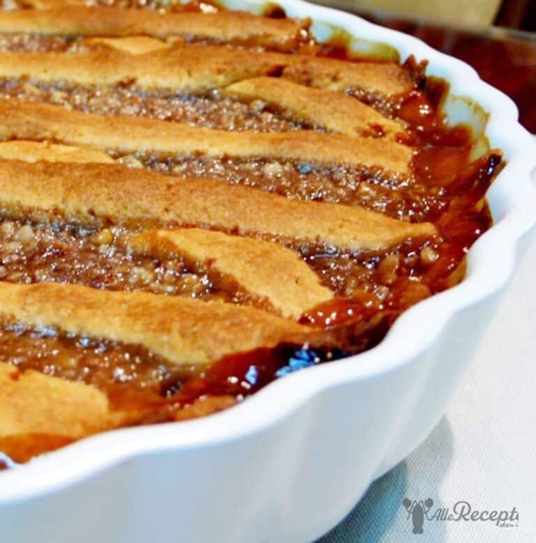 Griekse jam taart (Pasta flora) - Sos Recepten