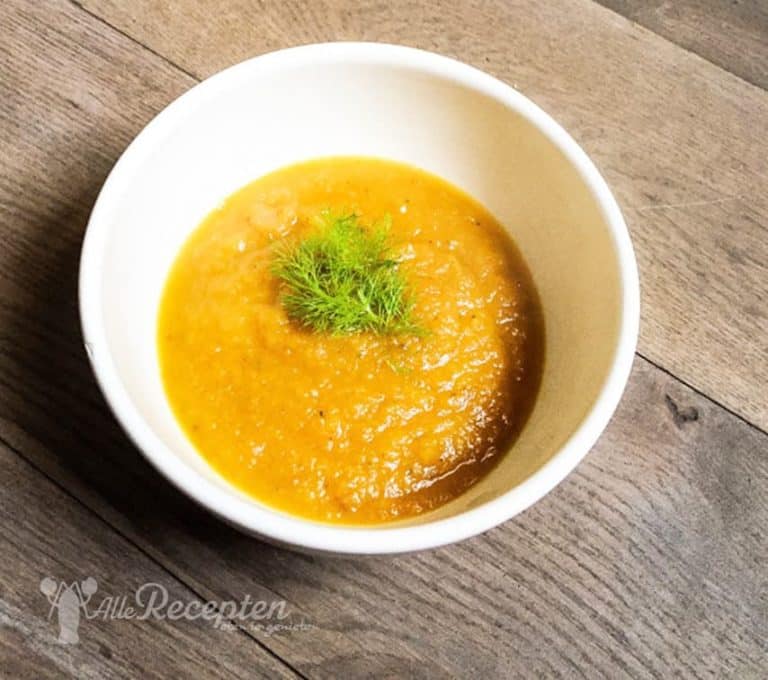 Wortel venkelsoep - Sos Recepten